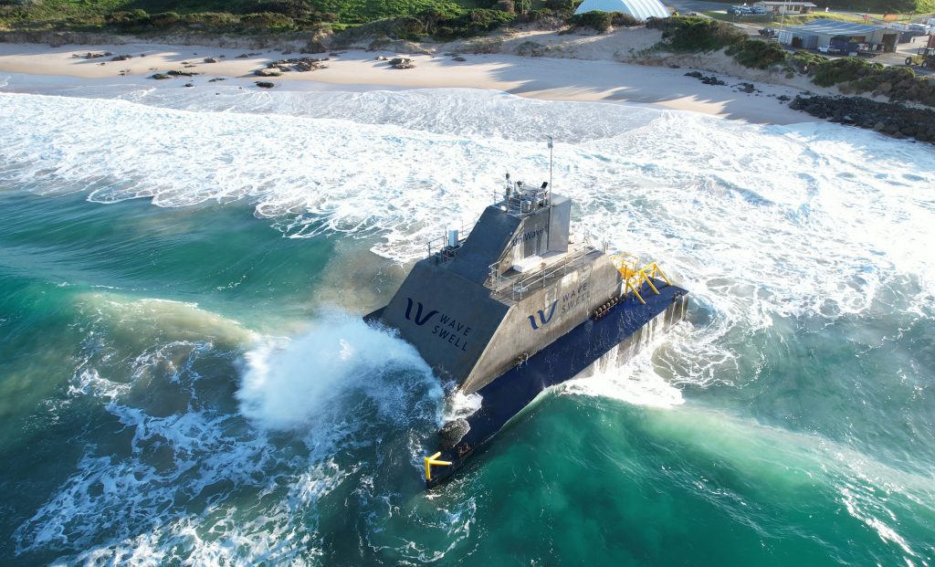 Batteries of the ocean - wave energy can reduce intermittency in a ...