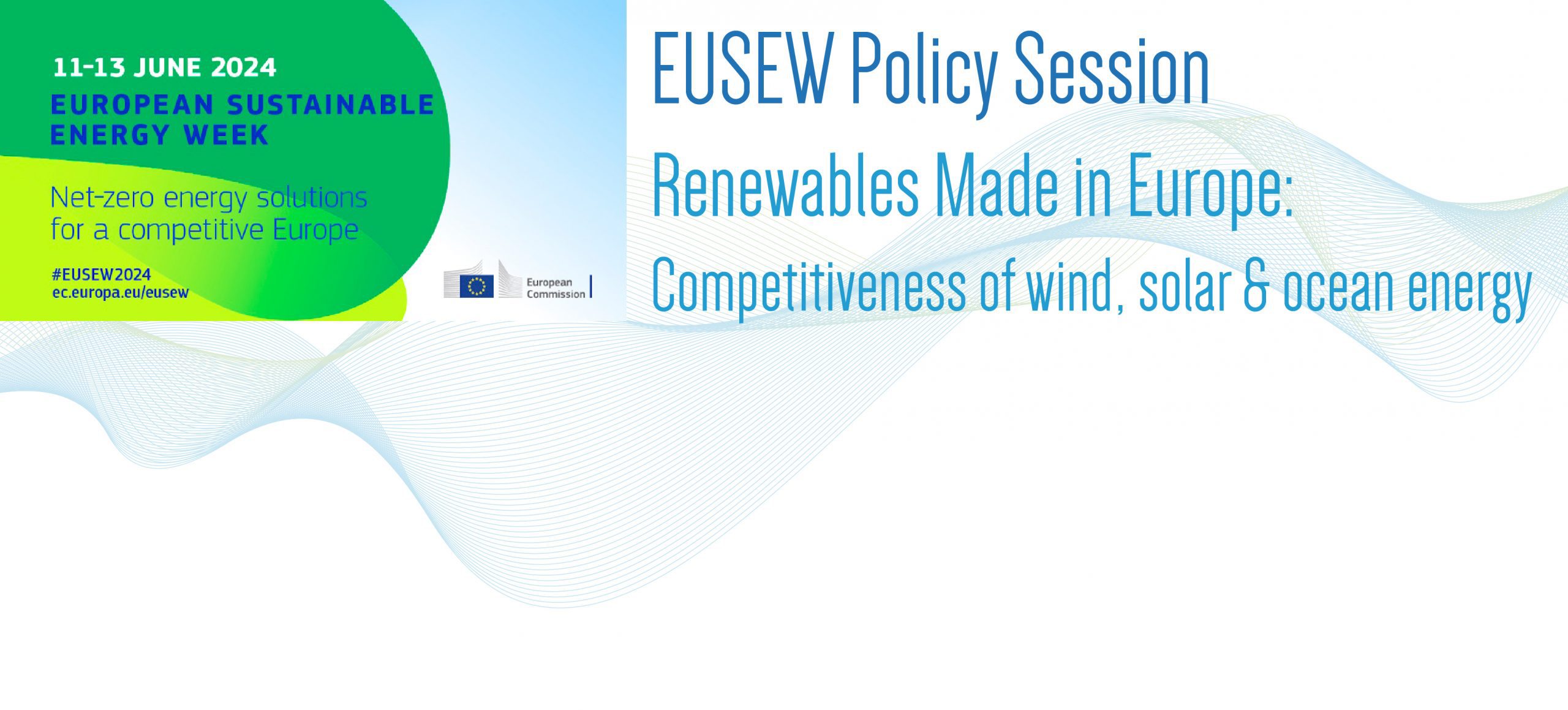EUSEW 2024 Policy Session - Renewables Made in Europe: Competitiveness ...